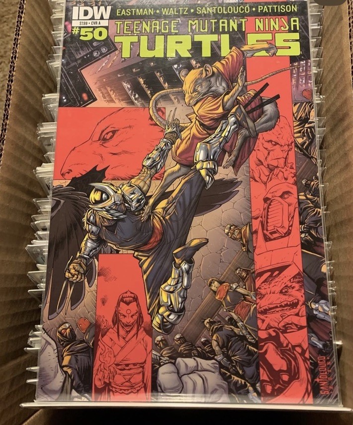 TMNT Teenage Mutant Ninja Turtles IDW (2011) Complete Run 1-150. Cover ...