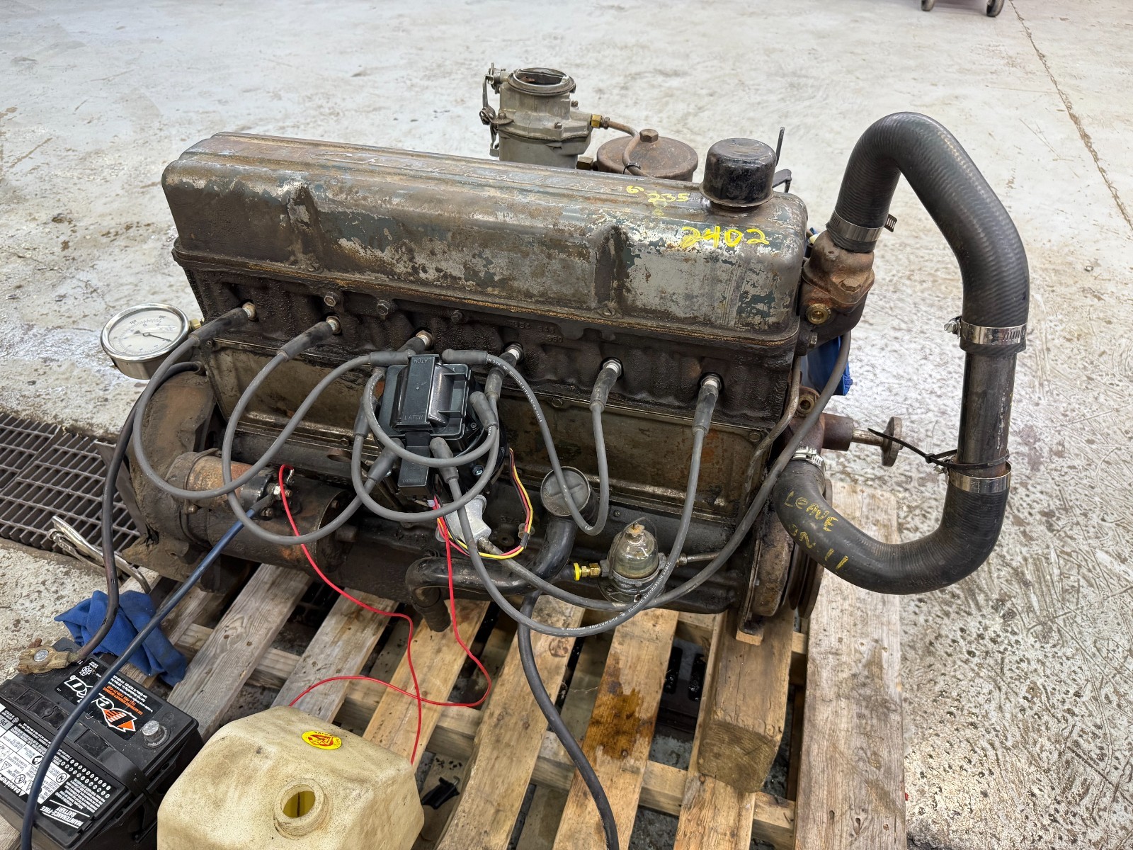 1954-1962 Chevrolet 235 Inline 6 Cylinder Engine Stovebolt Six 216 235 ...