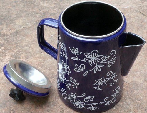 Temp-tations By Tara 2 Qt/2 L Metal Tea Kettle Teapot Stovetop-Safe ...