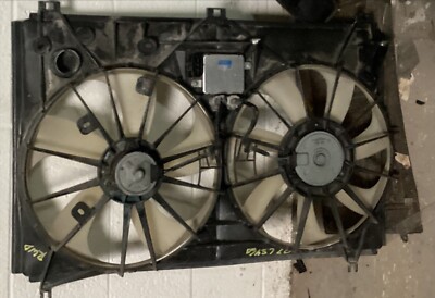 07-12 LEXUS LS460 RWD 4.6L V8 RADIATOR FAN COOLING FANS W/ MODULE | eBay