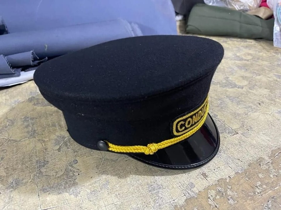 Train Conductor Railway Cap Railroad Officer style hat | eBay