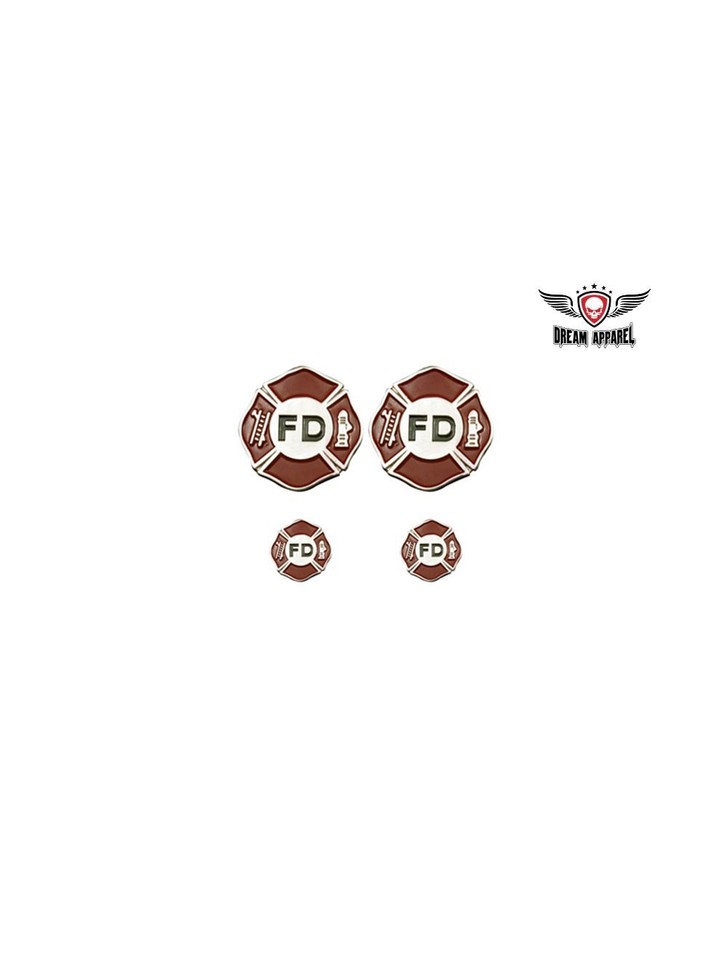 Fire Department Biker Pins | eBay