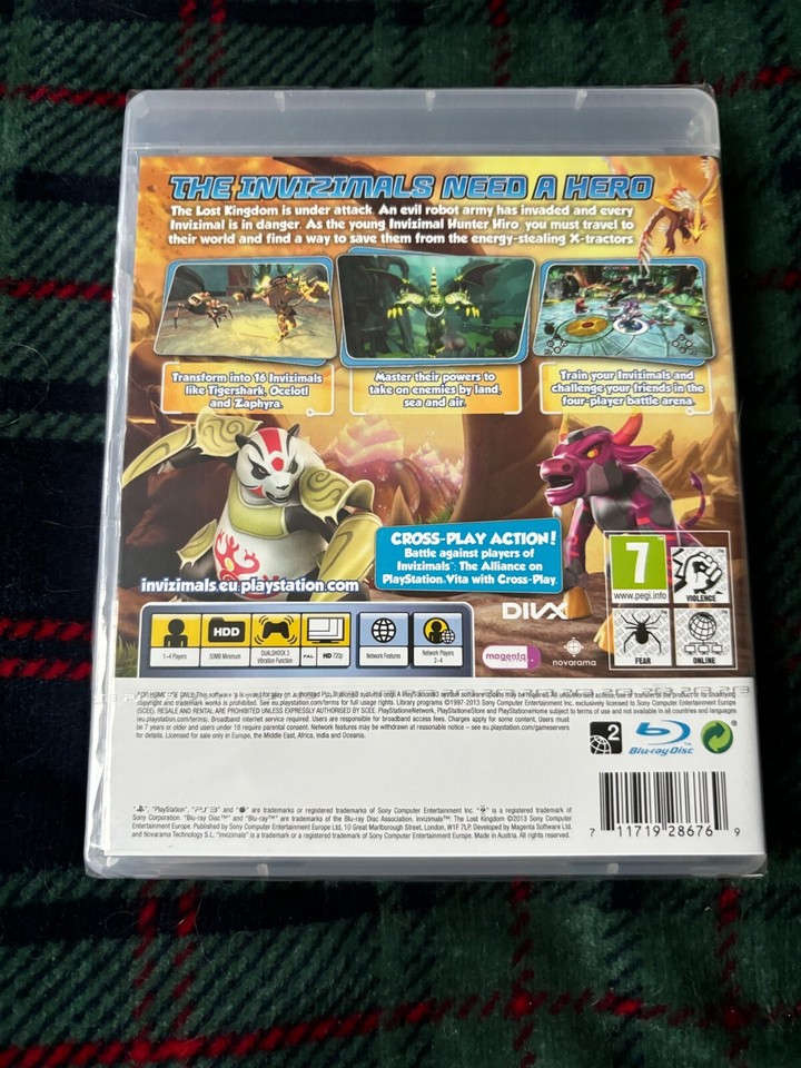 INVIZIMALS THE LOST KINGDOM PS3 PLAYSTATION 3 SEALED | eBay
