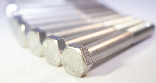 3/8-61X7.6cm Acier Inoxydable Tête Hexagonale Grade 5 Standard Boulons ...