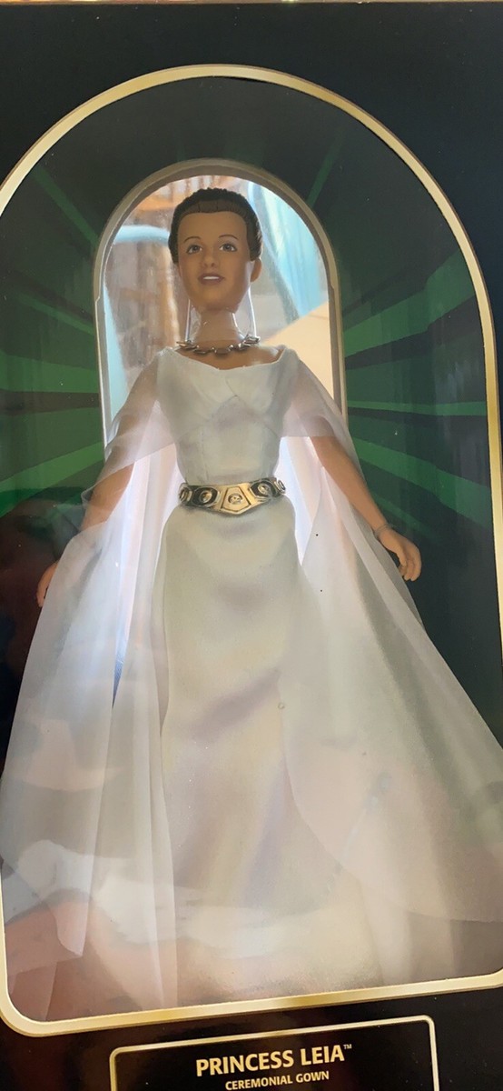 Princess Leia Ceremonial Gown Leia Organa Medal Ceremony Dress White