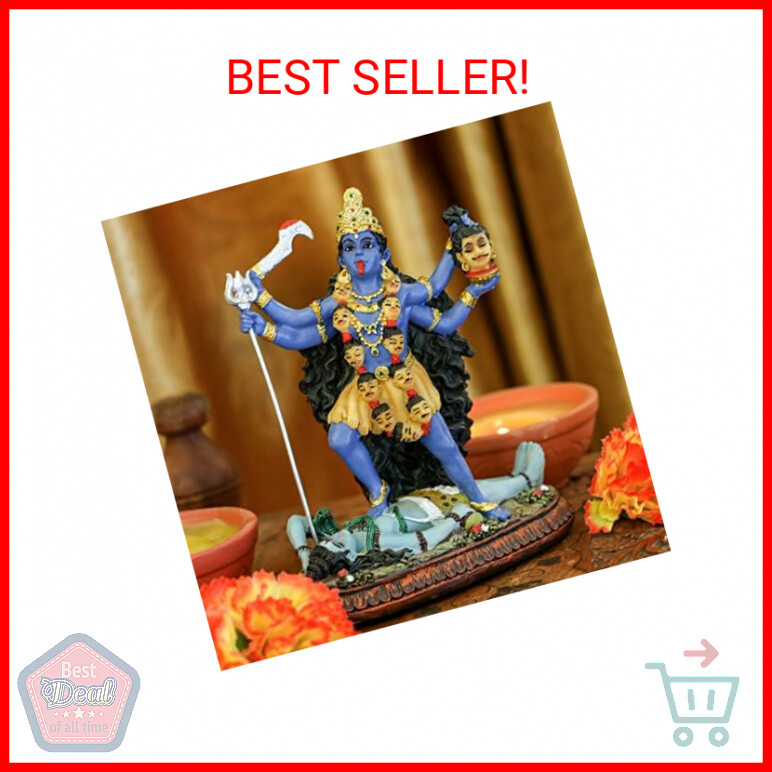 Alikiki Hindu God Kali Ma Statue - Kali Bhavatarini Destroyer Idol for ...