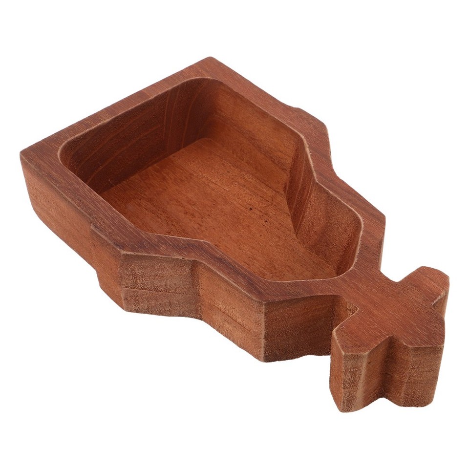 Church Shaped Wooden Fruit Bowl Charcuterie Serving Platters Christian ...