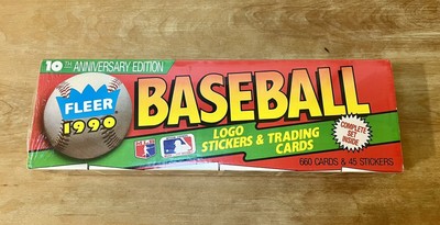1990 Fleer Baseball Complete Set 660 Cards & 45 Stickers Factory Sealed ...