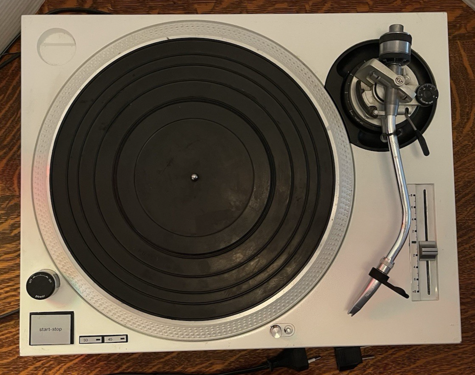 EUROPEAN TECHNICS 1200 TURNTABLE WITH U.S. ADAPTER~ NUMARK CARTRIDGE | eBay
