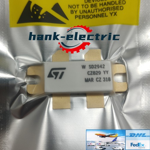 STMicroelectronics SD2942 HF/VHF/UHF RF Power MOSFET Transistor NEW ...