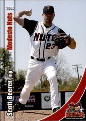 2006 Modesto Nuts Grandstand #14 Scott Beerer Newport Beach California ...