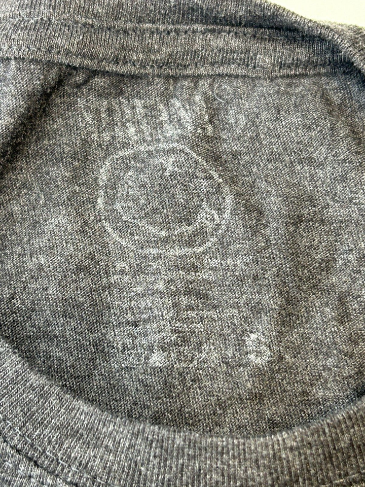 Nirvana Smiley Face T-Shirt Unisex Small Black Graphic Print Short Sleeve Tee | eBay