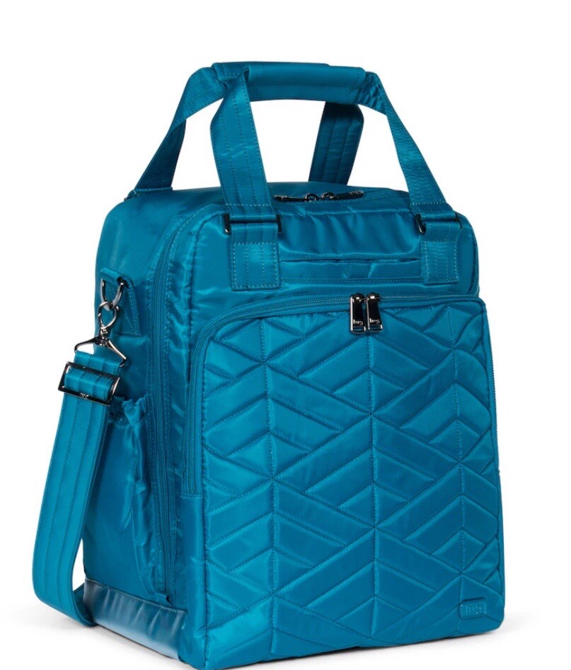 NEW-Lug Ranger XL Overnight Tote Nice Ocean Blue Quilted- $160- 20% OFF ...