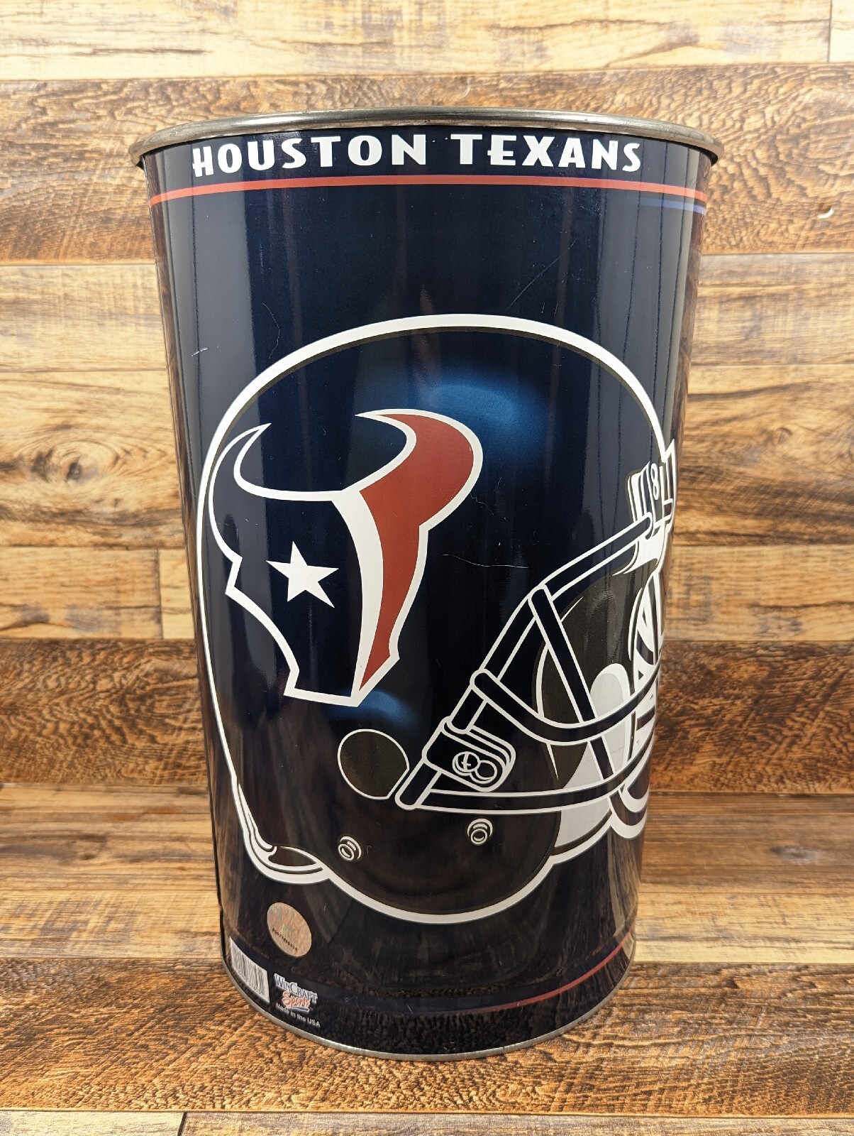 Houston Texans WinCraft Sports 15" Trash Can Made In USA NFL | eBay