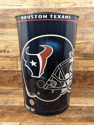 Houston Texans WinCraft Sports 15" Trash Can Made In USA NFL | eBay