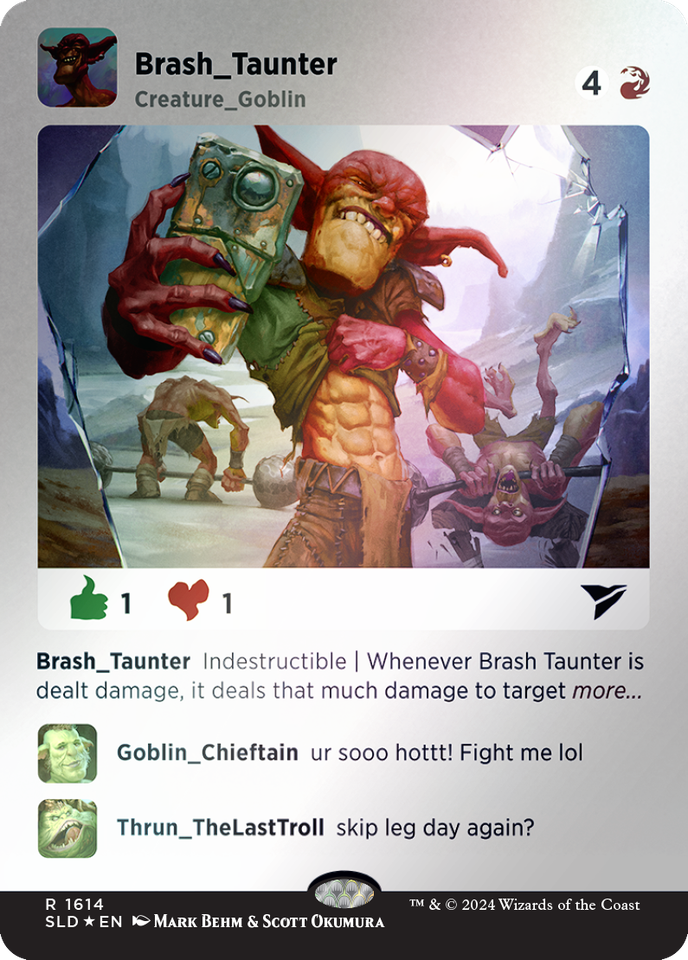 MTG Secret Lair Goblingram Rainbow-Foil Edition SEALED | eBay