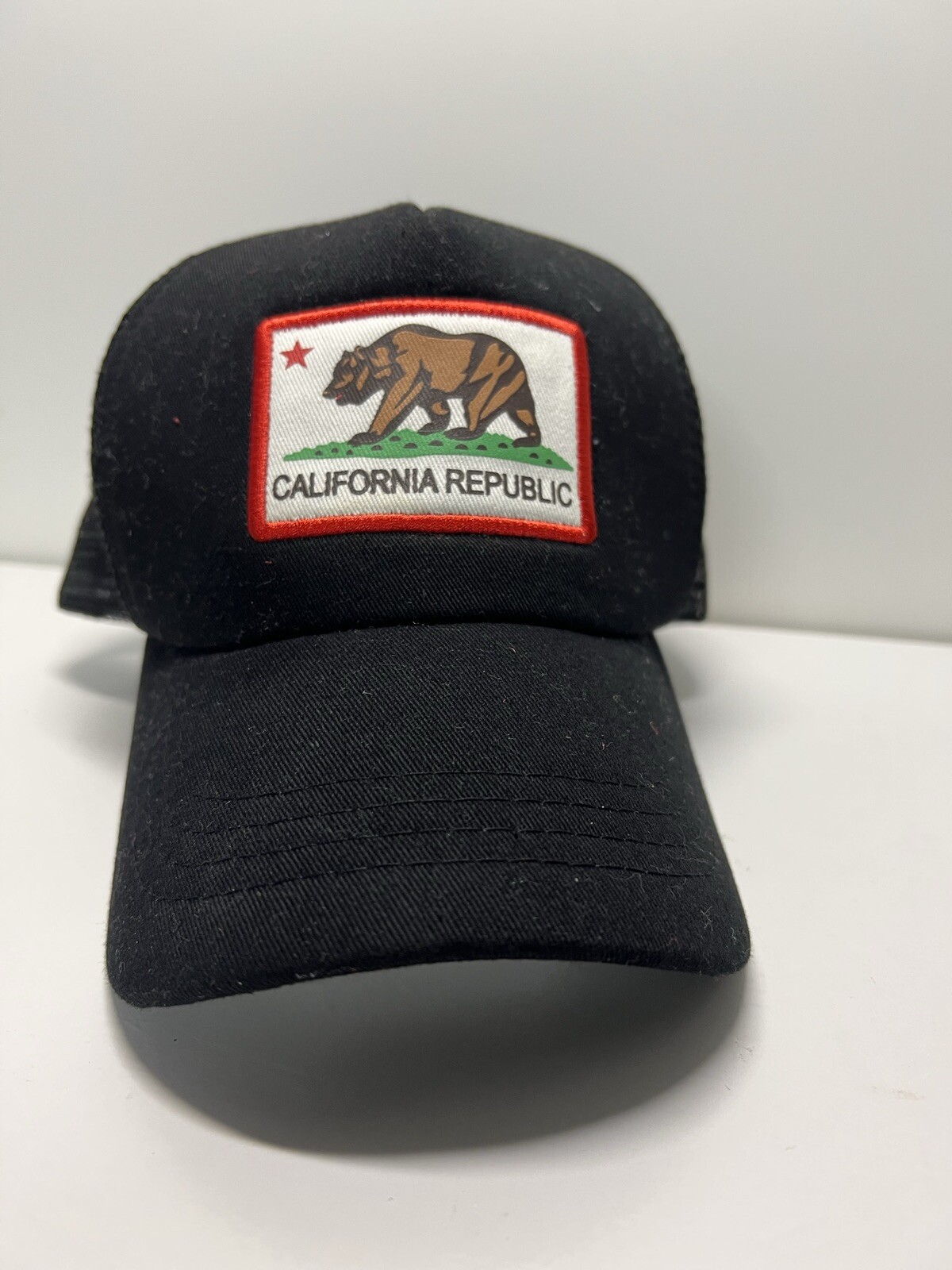 California Republic mesh trucker hat - Gem
