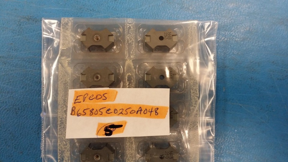 (5 PCS) B65805C0250A048 EPCOS FERRITE CORE RM 250NH N48 2PCS | eBay