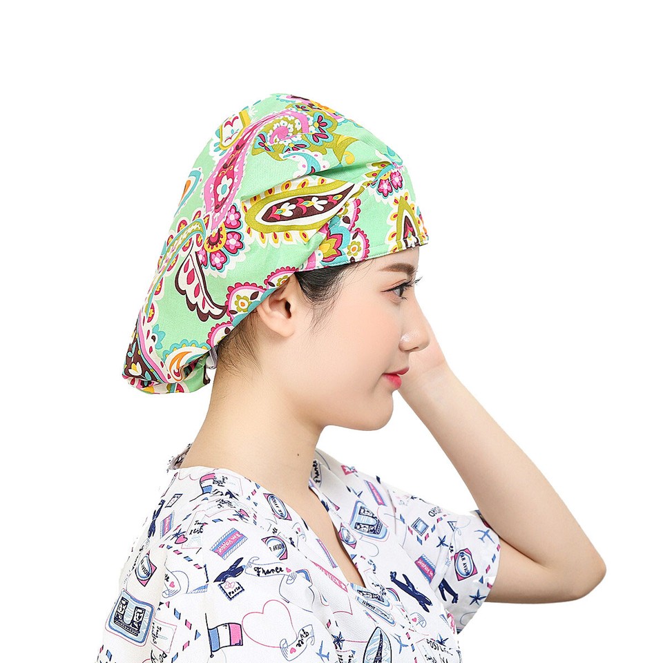 Women Men Unisex Working One Size Colorful Printed Hat/Cap New ...