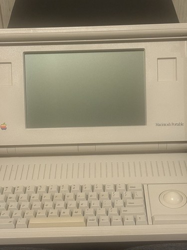 Apple First Macintosh Original, 1989 Laptop Portable M5120,Rare ...