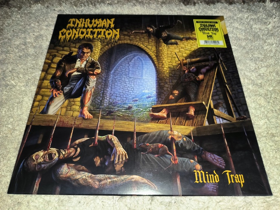 Inhuman Condition 2025 - Mind Trap (Ltd. Piss Yellow Vinyl LP) Massacre - Sealed 4251267722082| eBay