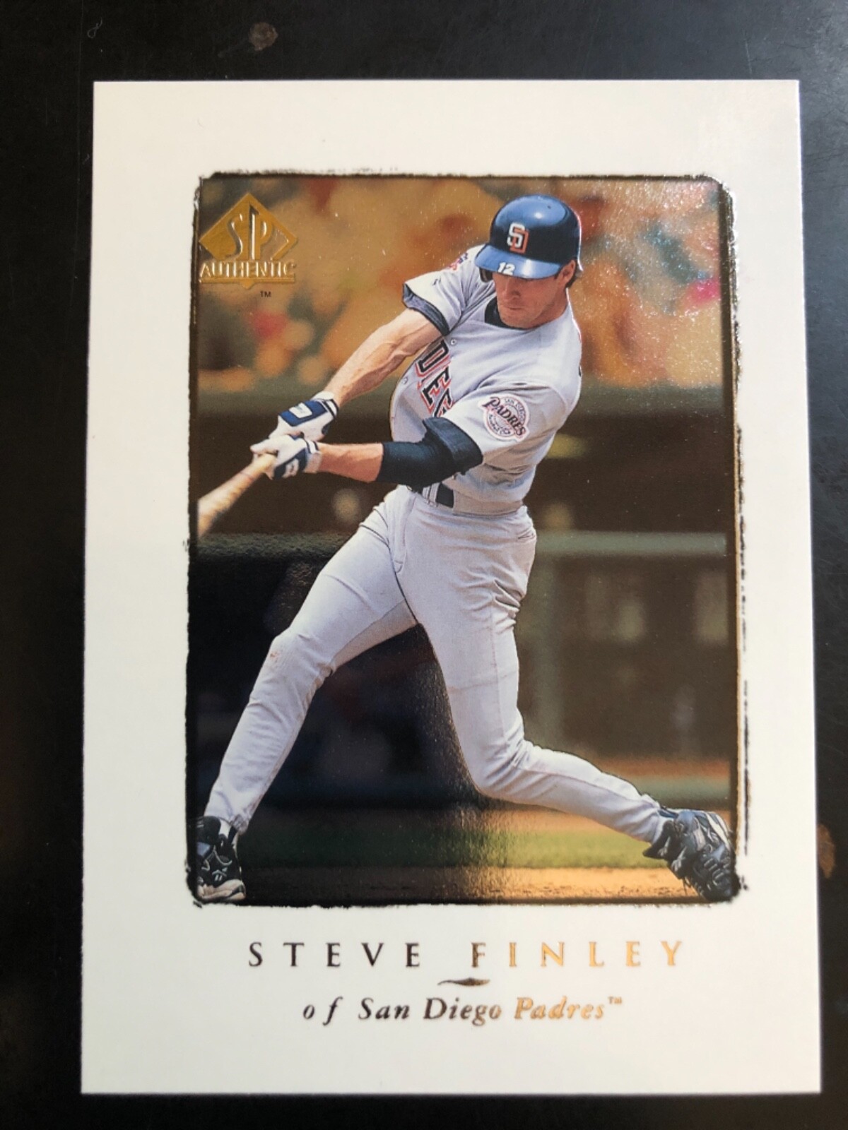 1998 SP Authentic #168 Padres Steve Finley Baseball Card | eBay
