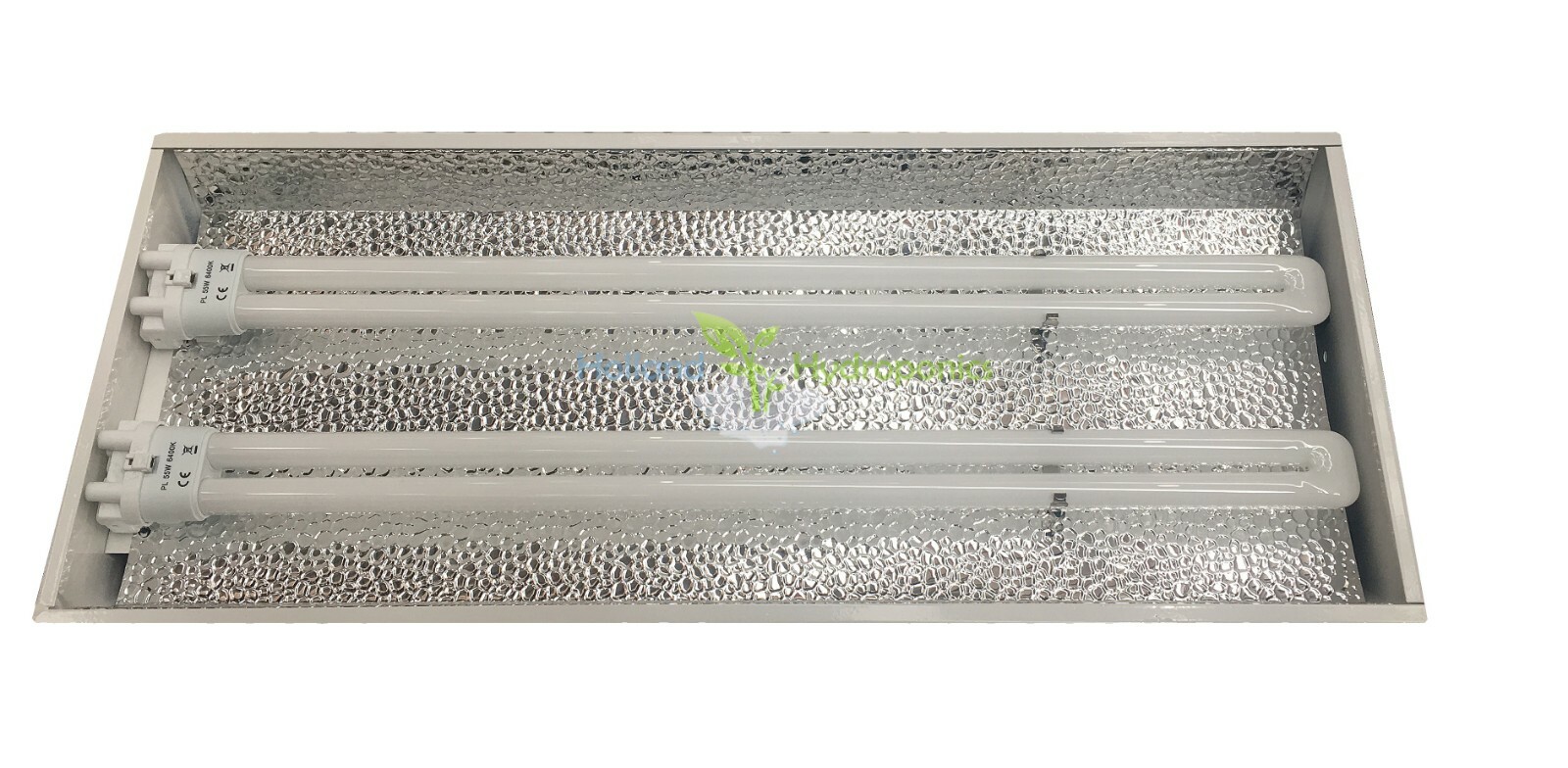 PL 2x55W T5 FLURO PROPAGATION LIGHT (2x 6400K Tubes) Hydroponics Grow ...