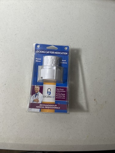 Locking Cap For Medication 4 Digit Lock For Prescription Bottles New | eBay