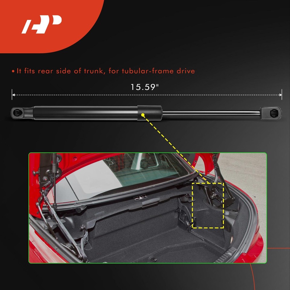 2Pcs Rear Trunk Lift Support Shock Strut for Benz R230 SL550 SL500 SL63 ...