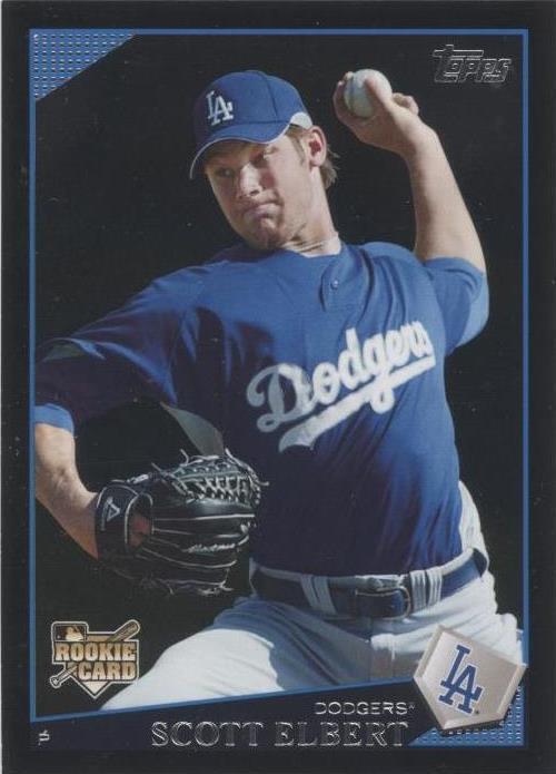 2009 Topps - Scott Elbert #214 Black for sale online | eBay