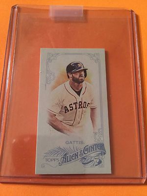 2015 Allen & Ginter - Evan Gattis A & G Back - NNO - No Number ...