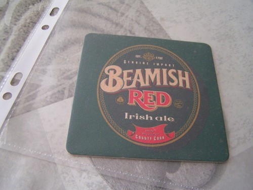 sous-bock bière - publicité Beamish Red - Irish Ale | eBay