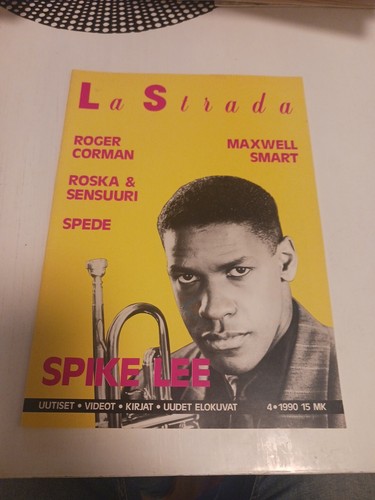 Denzel Washington 1990 Finnish Magazine Spike Lee Sam Raimi Maxwell Smart | eBay
