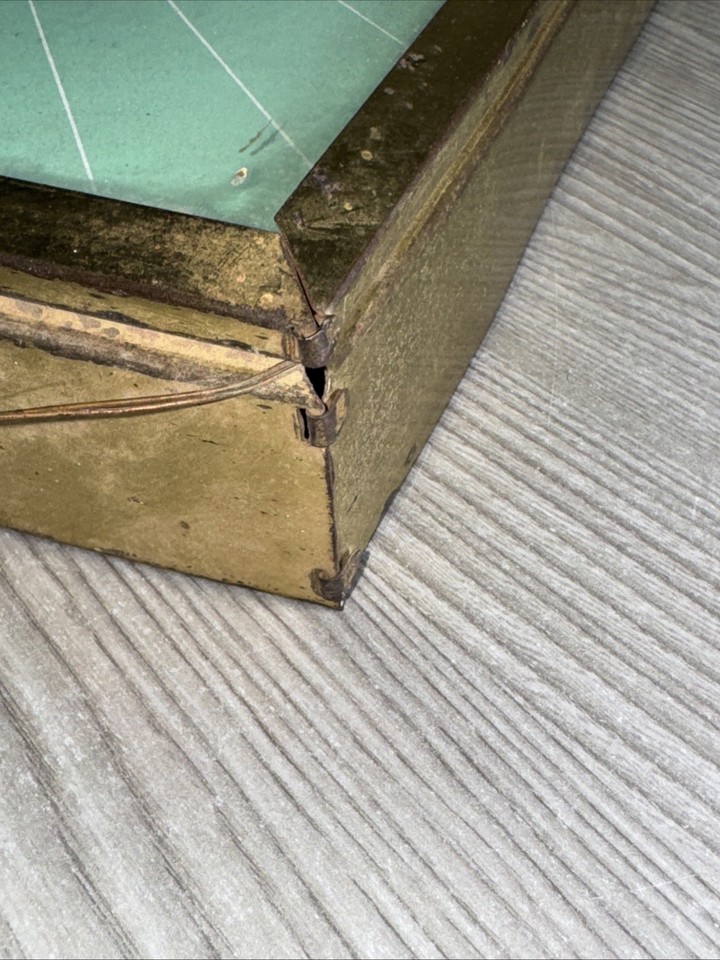 Vintage Drink Coca Cola Pam Fishtail Square Clock Green Fully Working ...