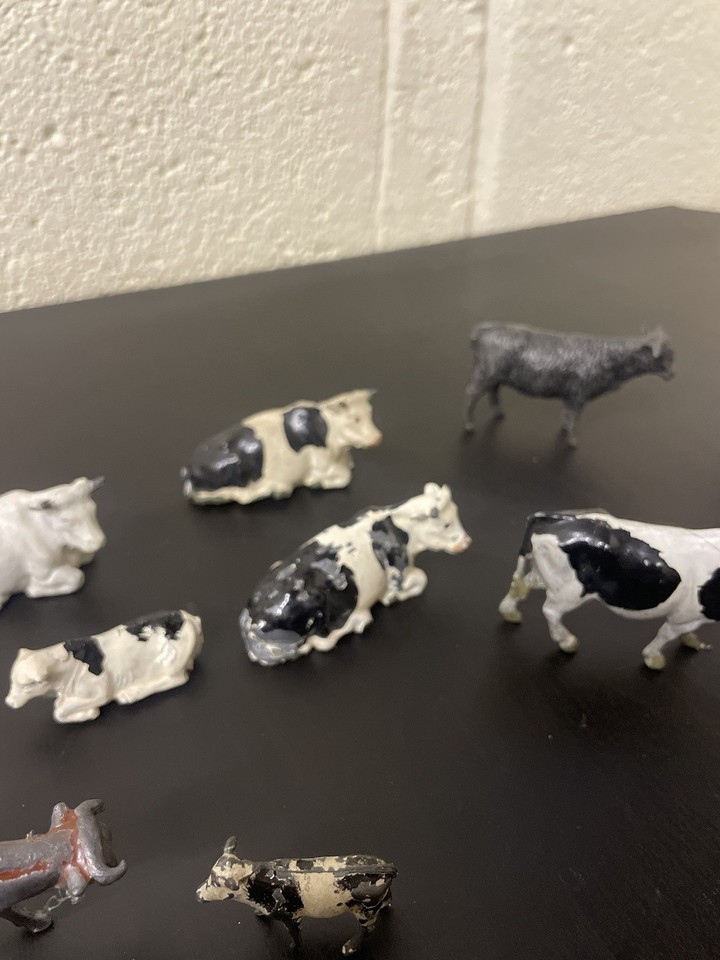 Set If Vintage Lead Farm Animals Vintage Toy Soldiers | eBay UK