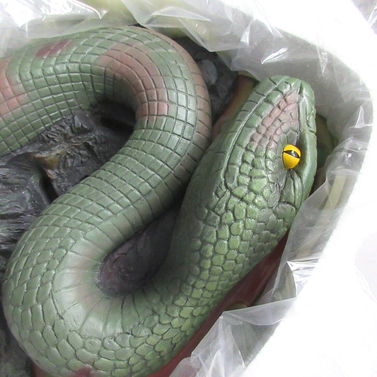 VTG RARE NRFB NIB NEW 2010 RED SONJA SNAKE PAINTED STATUE DYNAMITE ...