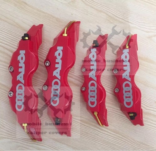 Red Audi Brake Caliper Cover Engineering Plastic For Audi A1 A2 A3 A4 ...