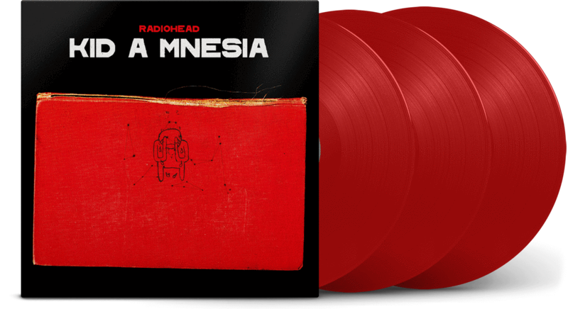 Radiohead Kid A Mnesia - Limited Edition Triple Red Vinyl LP [New - see ...