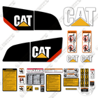 Fits Caterpillar Forklift Decal Kit DP50N-1 - 7 YEAR OUTDOOR 3M VINYL ...