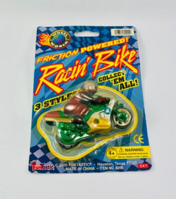 2000 Funtastic Friction Powered Racin' Bike Motorcycle | eBay