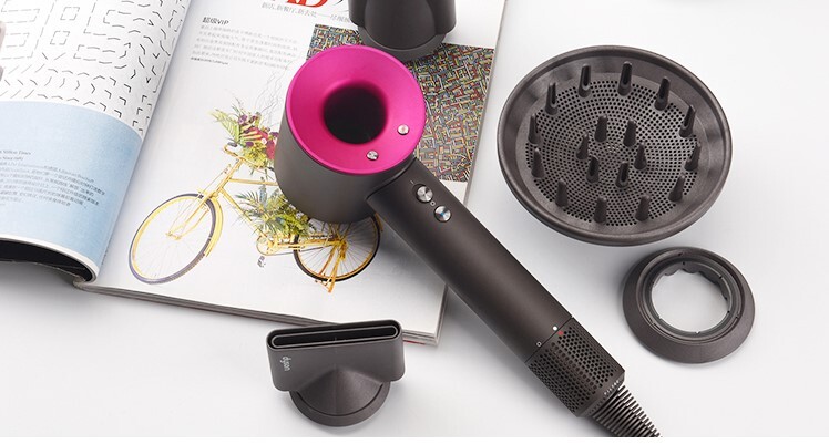 Brand New Dyson Supersonic Hair Dryer - Iron & Fuchsia HD03 IN SEALED ...