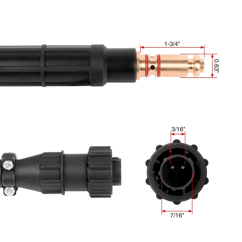 MIG Welding Gun Torch 100A 10' K530-6 Replacement for Lincoln Magnum ...