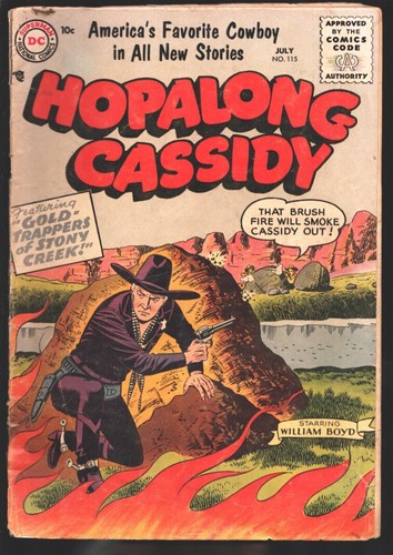 Hopalong Cassidy #115 1956 - DC -FN - Comic Book | eBay