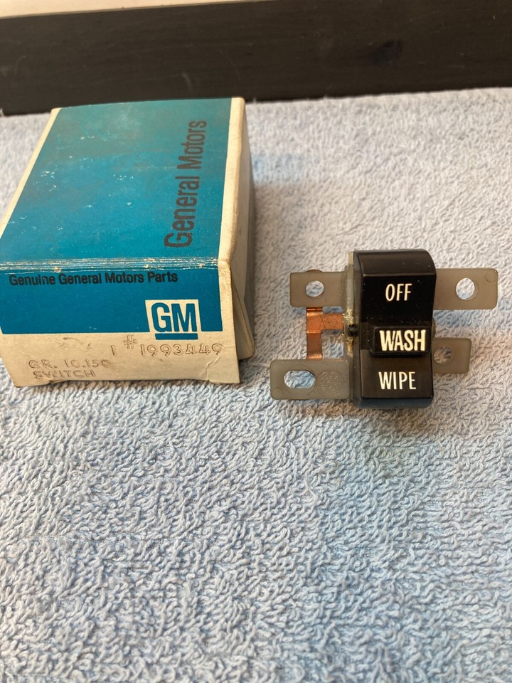1969 69 Pontiac GTO NOS GM Wiper Switch | eBay