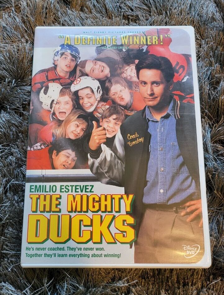Walt Disney The Mighty Ducks DVD 1992 Widescreen Region 1 Emilio ...