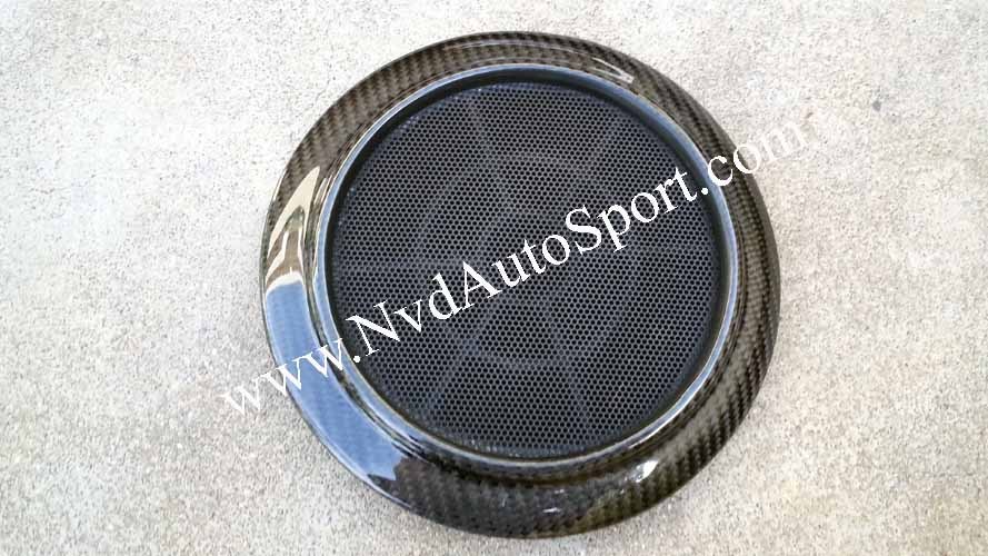 Mini R50, R52, R53 Carbon fiber Harman Kardon Loud Speaker Rings | eBay