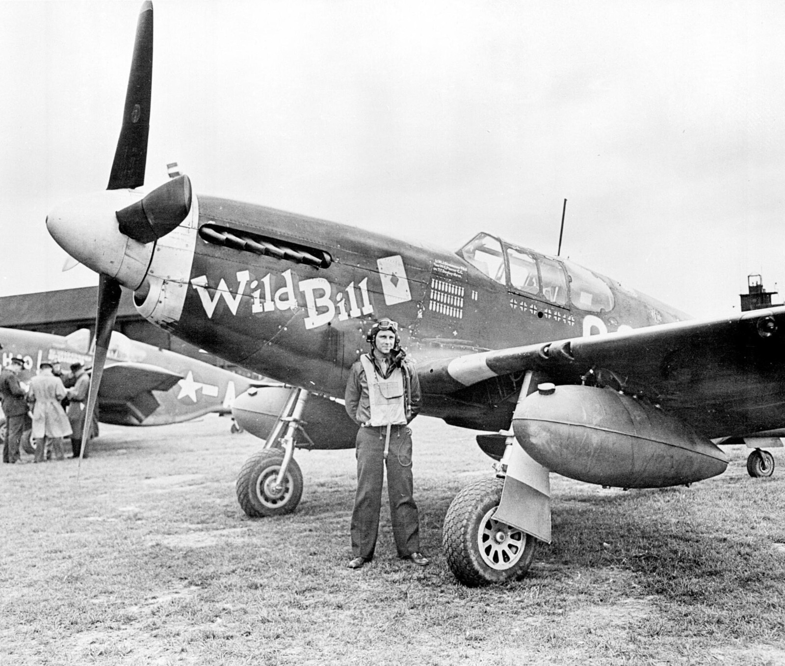 WW2 WWII Photo World War Two / USAAF P-51B Mustang England May 1944 9th ...