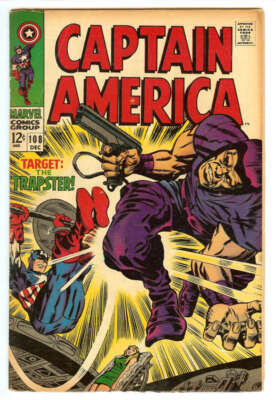 CAPTAIN AMERICA #108 4.0 // TRAPSTER APPEARANCE MARVEL COMICS 1968 | eBay