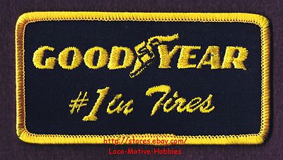 LMH PATCH Badge GOODYEAR #1 in TIRES Tire Rubber Wingfoot Logo Good ...