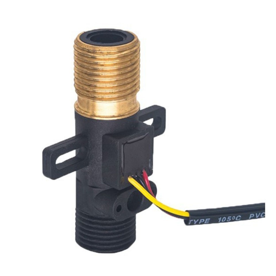 Hall Sensor Water Flow Meter Real Time Measurement for Industrial For ...
